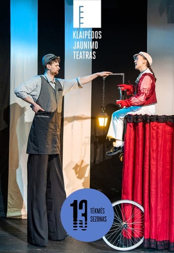 Klaipėdos jaunimo teatras | spektaklis vaikams ''Dvylika iš pašto ...