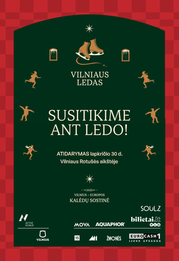 VILNIAUS LEDAS 2025 - Bilietai