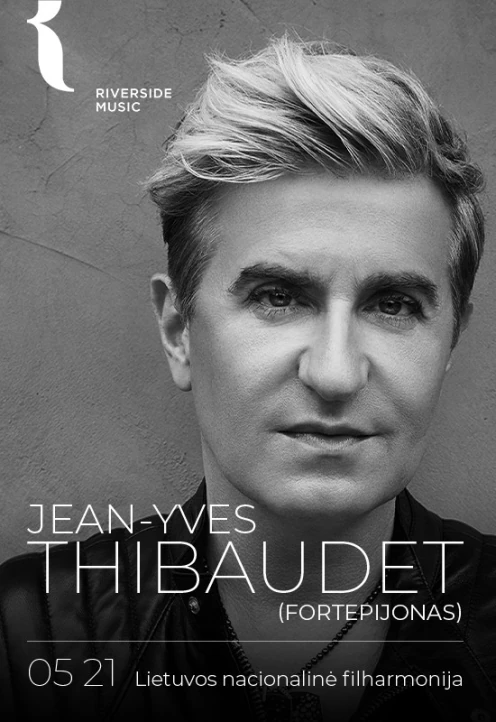 Jean-Yves Thibaudet (fortepijonas) - 21.05.2026 - Lietuvos nacionalinė ...